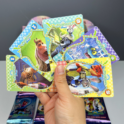 疯狂动物城第二季卡包盲袋Zootopia儿童桌游卡战力卡收藏稀有卡片