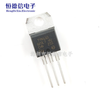 TYN610 单向可控硅 晶闸管 TYN610RG TO-220直插 10A600V