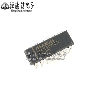 全新原装进口 MAX489 MAX489CPD MAX489EPD 直插DIP14