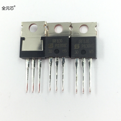 IRF830 场效应管 N沟道 IR830PBF  直插三极管 TO-220 500V/4.5A