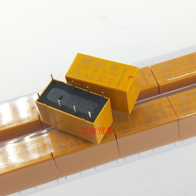 HK19F-DC5V-SHG 继电器DC3V/12V/24V  双刀双掷 HK19F-DC 直插8脚