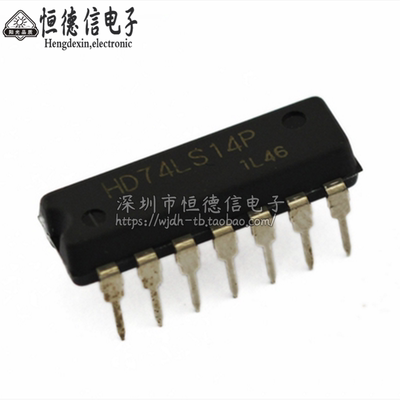 SN74LS14N DIP-14 HD74LS14P 数字IC 全新现货 74LS14