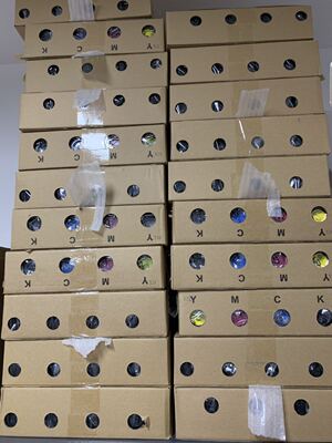 东芝2051c粉盒 2551C 2050C 2550C墨盒 东芝T-FC30C墨粉 粉盒