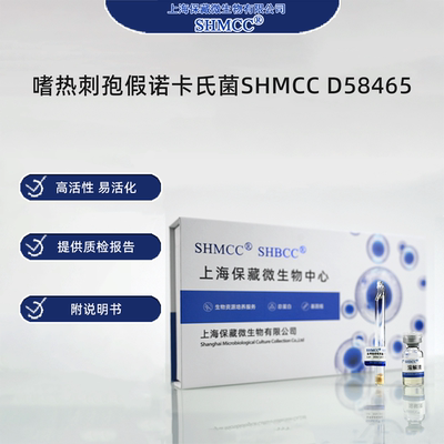 嗜热刺孢假诺卡氏菌SHMCC D58465 0代标准菌种冻干粉