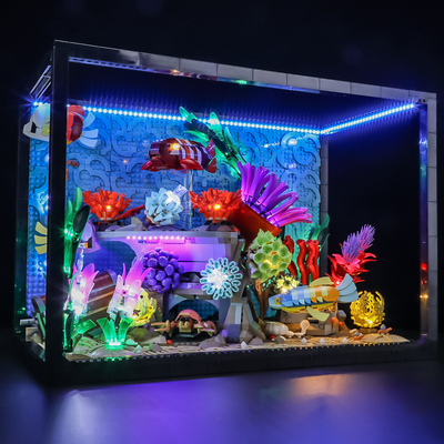 YEABRICKS灯饰适用10366水族馆