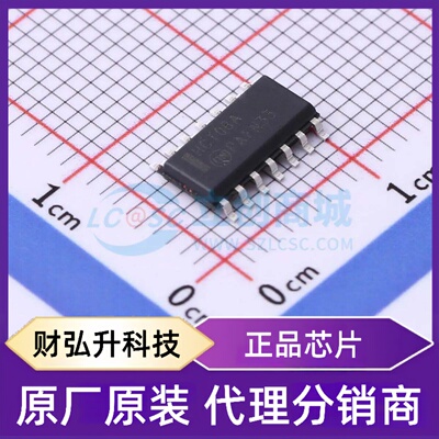 原装正品 MM74HCT08M 封装SOIC-14 逻辑门