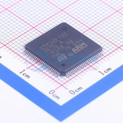 原装正品 STM32F722VET6 封装LQFP-100(14x14) 单片机(MCU/MPU/SO