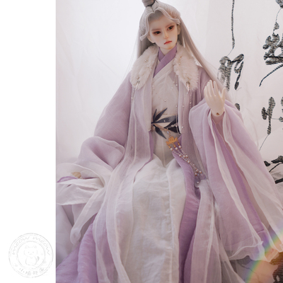 原创BJD娃衣材料包仙侠古风兵人34分68特体龙魂soom叔id75ob270td