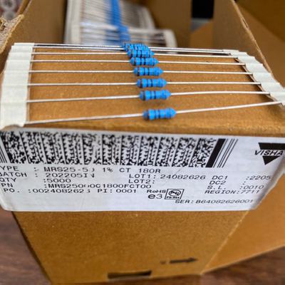 180R/欧电阻0.25W威世VISHAY