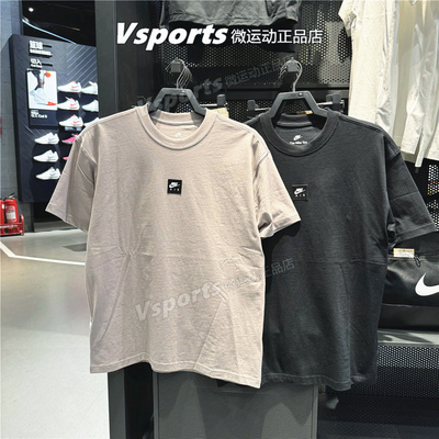 nike耐克短袖男2025夏季新款运动背后印花图案t恤 HJ0727-009-010