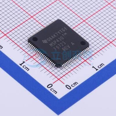 MSP430F6723IPN LQFP-80(12x12) 单片机(MCU/MPU/SOC)TI (德州仪