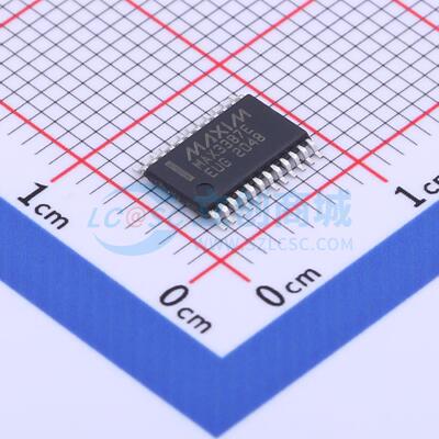 MAX3387EEUG+T TSSOP-24 RS232芯片 全新原装美信 元器件BOM配单