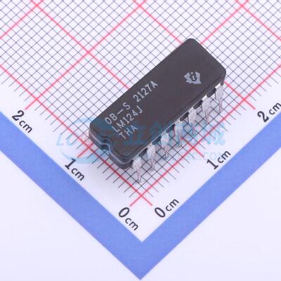 LM124J CDIP-14 运算放大器TI (德州仪器) 全新原装 BOM配单