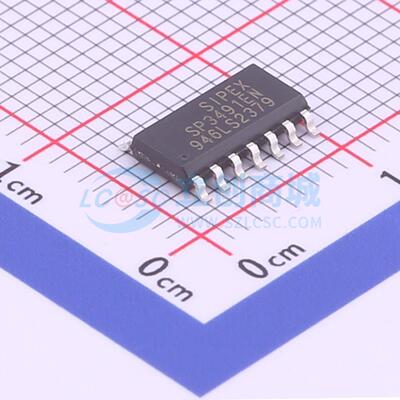 SP3491EN-L/TR SOIC-14 RS-485/RS-422芯片 全新原装 元器件配单
