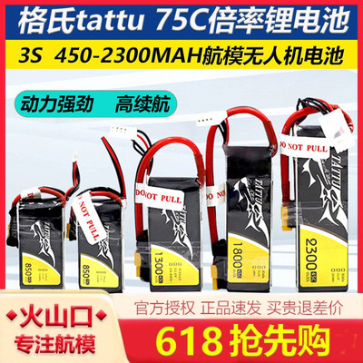 ace格氏格式3S 4S 450/650/850/1300/1800/2300 45c75c航模锂电池