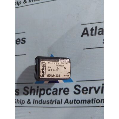 BURKERT 6014C 1,5 FPM PA Electroválvula Bobina