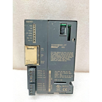 Genius IC200GBI001-FF NIU 模块