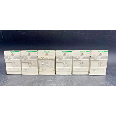 LOT OF 6 SCHNEIDER ELECTRIC LUCAX6FU 110-240V CONTROL UNIT