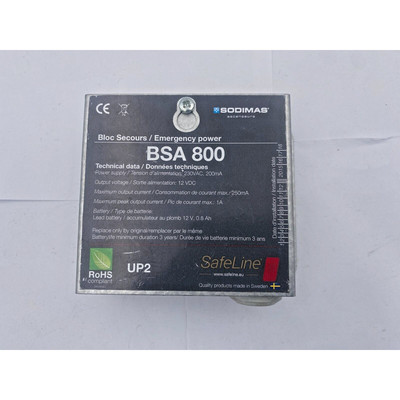 SODIMAS SAFELINE BSA 800 EMERGENCY POWER Elevator parts lift