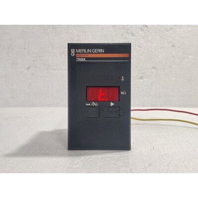 Merlin Gerin vigilohm TR22A Ref. 50396 Monitoring Device
