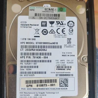 840460-001 840465-001 K2P94B/K2P94A 3par 1.8T SAS议价维修
