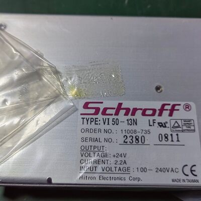VI 50-13N Schroff施洛福工控工业电源议价维修