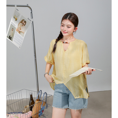 3/31-20:00上新衬衫，收藏加购人气ZUI高的三个款式减10元