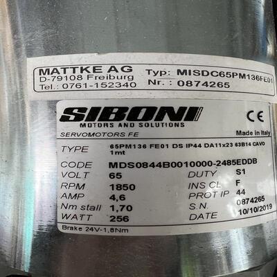 议价全新原装西博力SIBONI电机65PM136FE01