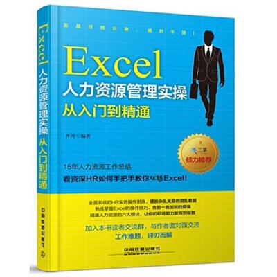 二手Excel人力资源管理实操从入门到精通 齐涛 中国铁道出版社