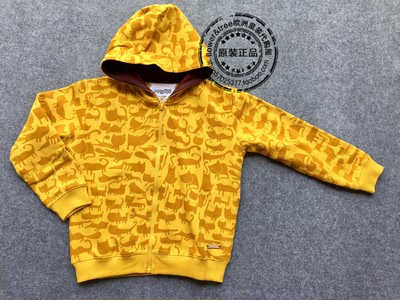 国内现货】意大利正品pipi pupu 男女童有机棉猫咪开衫春秋外套