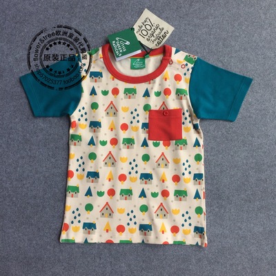 女童有机棉短袖t恤国内现货