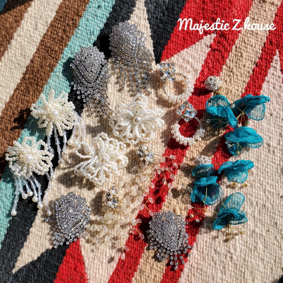 Bohemia#Earrings波西米亚耳坠IG欧美长款耳饰海岛旅行度假耳环