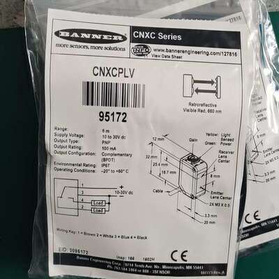 BANNER邦纳传感器CNXCPLV 全新原装95172 全--议价商品