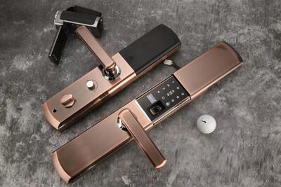 防小黑盒包安装电子门锁