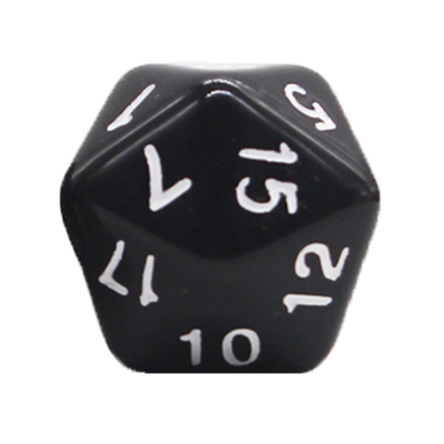 多面骰子桌游游戏道具20面二十