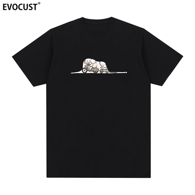 小王子蛇吞象The Little Prince卡通动漫法国小说搞笑短袖T恤男女