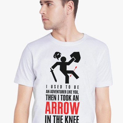 ScrollsT-ShirtSKYRIMElder5恤男