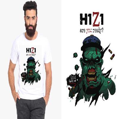 TEE-ShirtzombiesH1Z1DAYZ衣服男