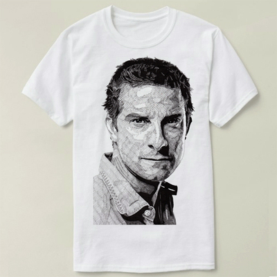 T-ShirtgryllsBearwildman贝尔男