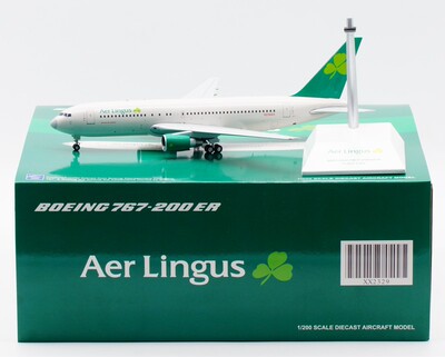 合金飞机模型爱尔兰B767