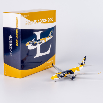 合金飞机模型卢克空军A330