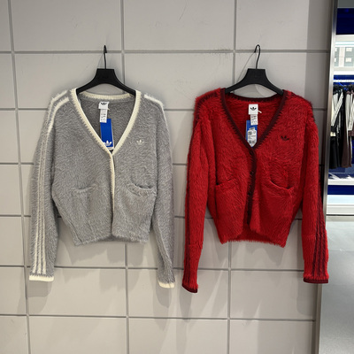 三叶草26年春季新款女子V领开衫毛衣KT3170 3171