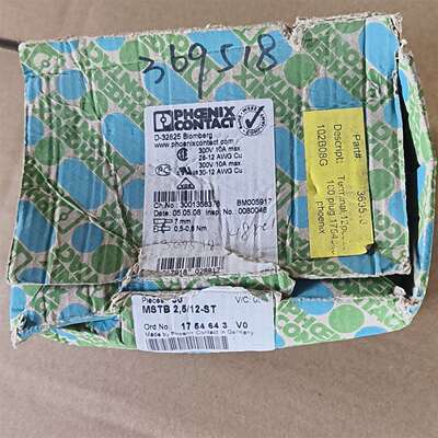 可维修菲尼克斯连接器  MSTB2,5/12-ST   17546议价