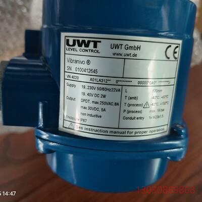 可维修UWT 音叉VN4020，  UWT料位开关 RN3001全
