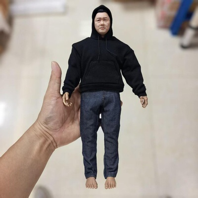 1/6男兵人超强壮素体可穿卫衣