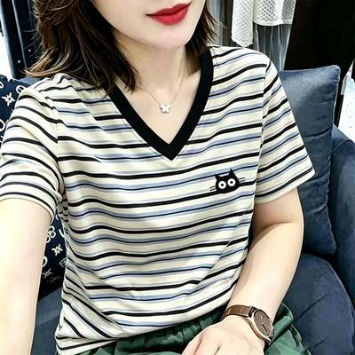 2026夏季短袖T恤宽松上衣服广州白马沙河十三行虎门百搭女装夏装