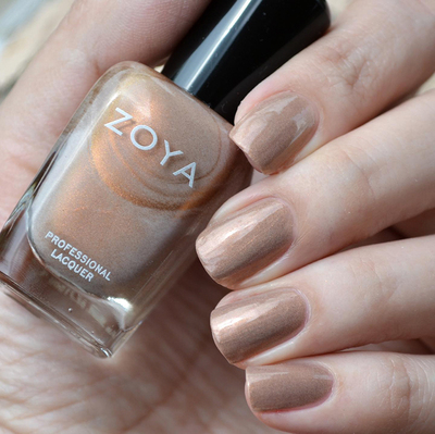 ZOYA10free偏光裸色持久指甲油
