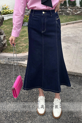 垂感欧洲站休闲裤DI-SUI中长显瘦