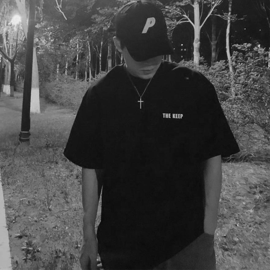 bboy简约嘻哈加厚old schoolT恤poppin滑板街舞简约小领口短袖t_虎窝淘