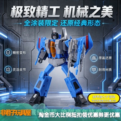惊天雷Seeker红蜘蛛变形模型